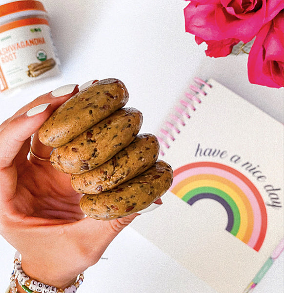 Adaptogenic Cookies with Ashwagandha – BareOrganics.com